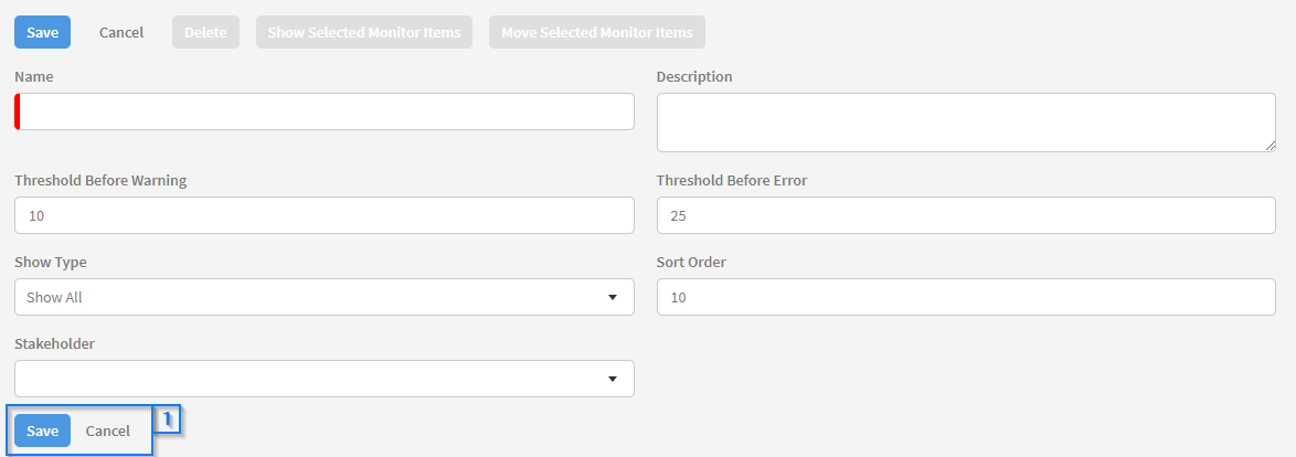 Create Monitor Group